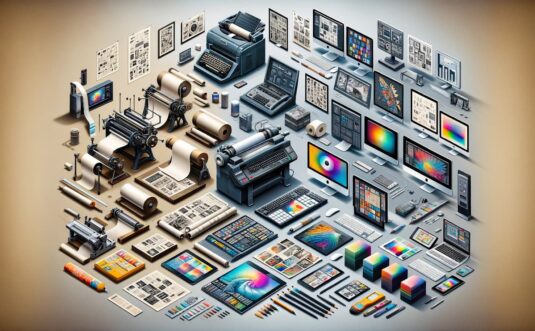 The Evolution of Graphic Design: From Print to Digital - RG Studio