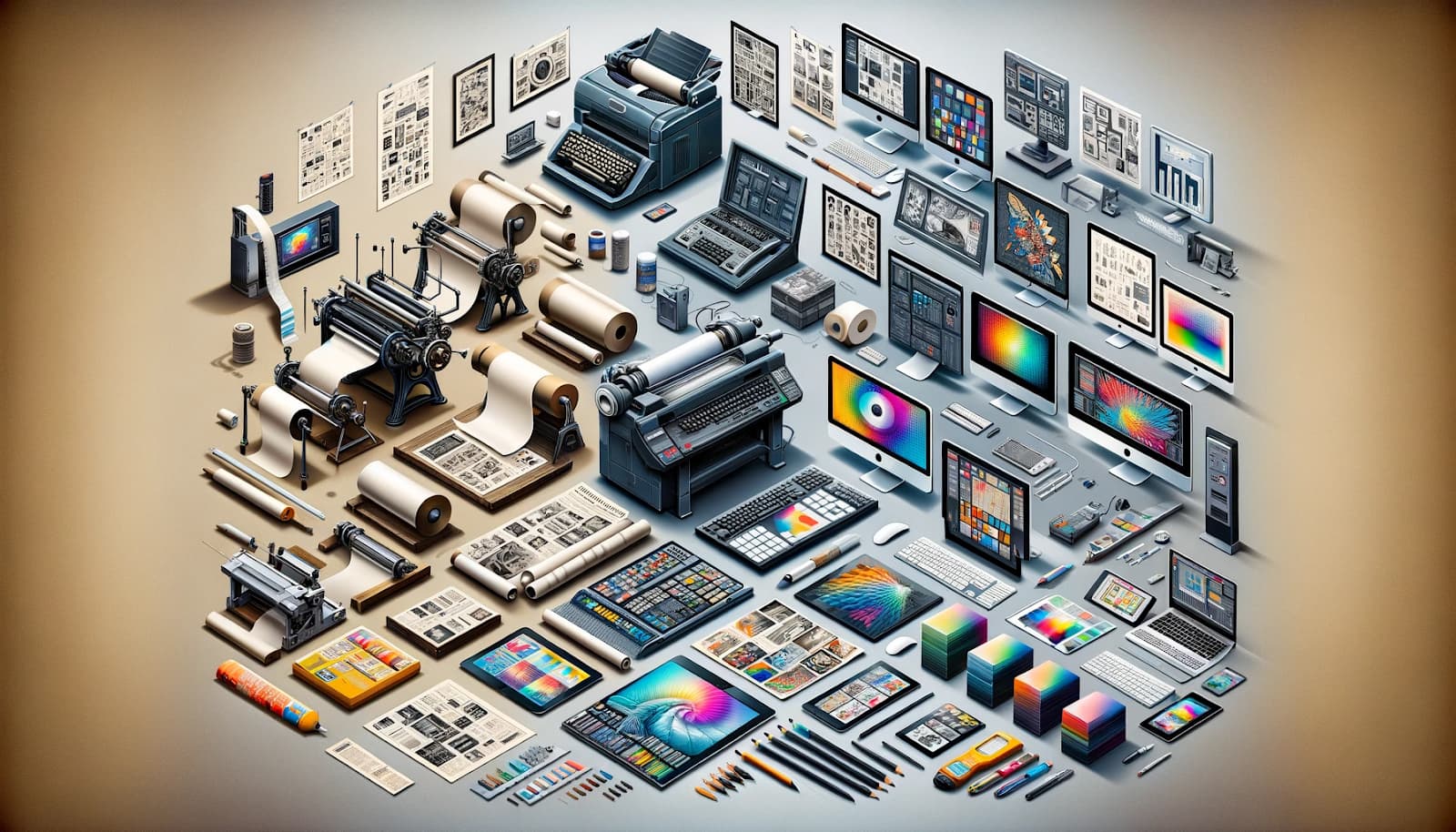 The Evolution of Graphic Design: From Print to Digital - RG Studio